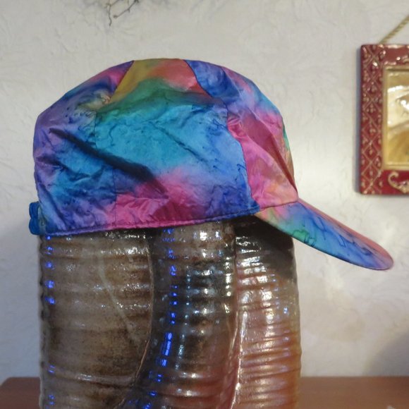 Hand Crafted | Accessories | Vintage Tie Dye Handmade Baseball Cap Hat ...